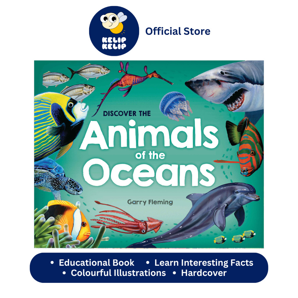 Animals Of The Oceans Educational Book For Kids To Discover Marine Life ...