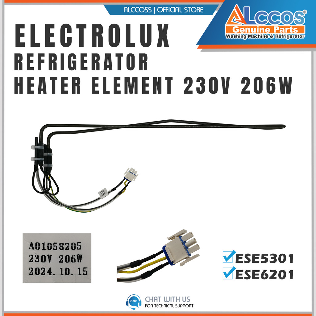 ELECTROLUX REFRIGERATOR HEATER ELEMENT 230V 206W -ESE5301/ESE6201 ...
