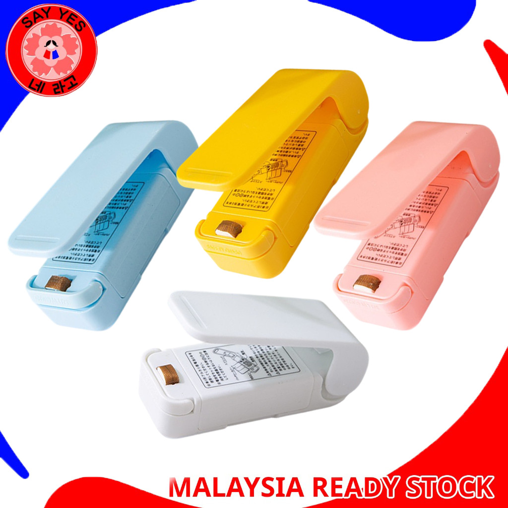 SayYes Mesin Pengedap Magic Cute Mini Heat Sealing Machine Impulse ...
