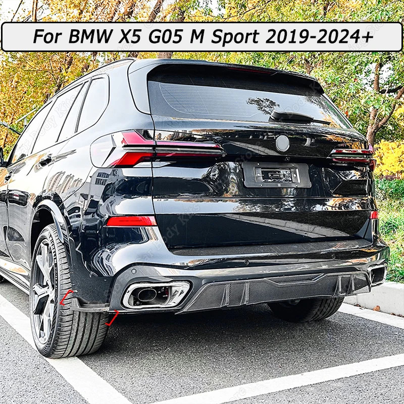 MP Style For BMW X5 G05 M Sport 2019-2024+ Car Rear Bumper Diffuser ...