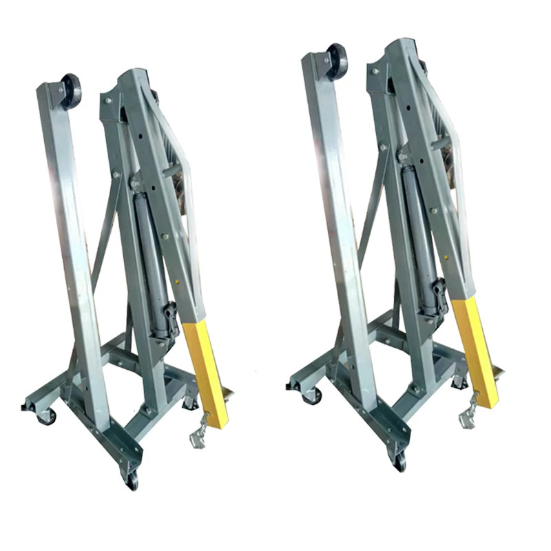 2 Ton Ordinary Hydraulic Folding Small Crane Single Crane Automobile ...