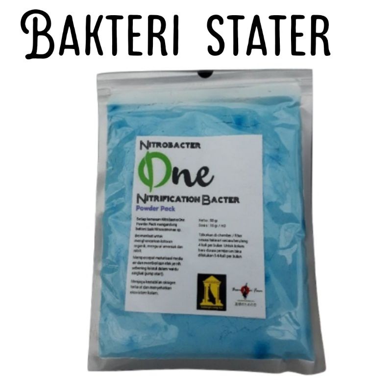 in stock Starter One NITROBACTER Bacteria On Disinfectant Fish Pond And ...