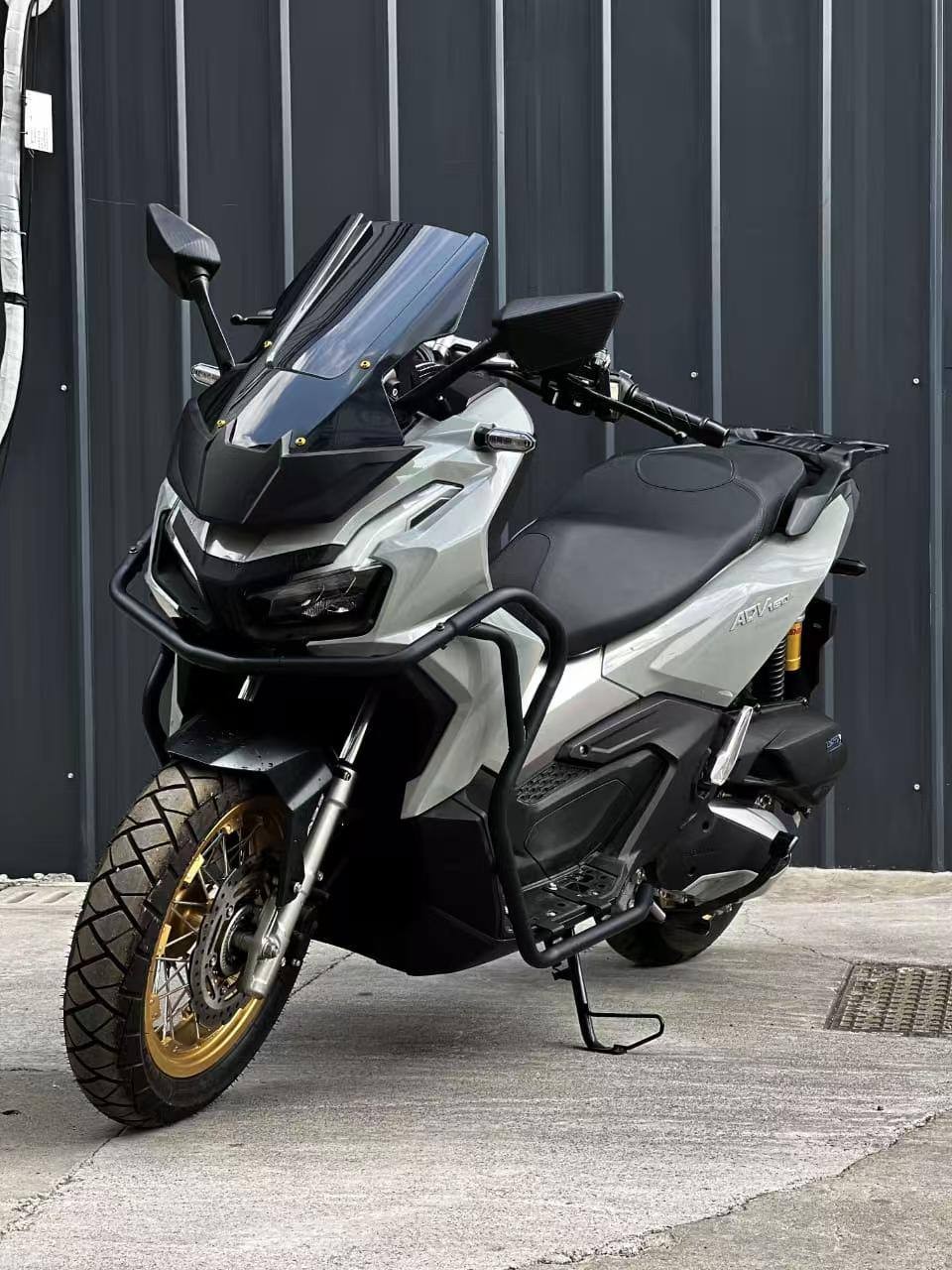 Crash Bar Adv150 Tubular Adv 150 ADV160 Shoot Lamp Holder | Crash bar Adv150 Engine Guard I Body ...