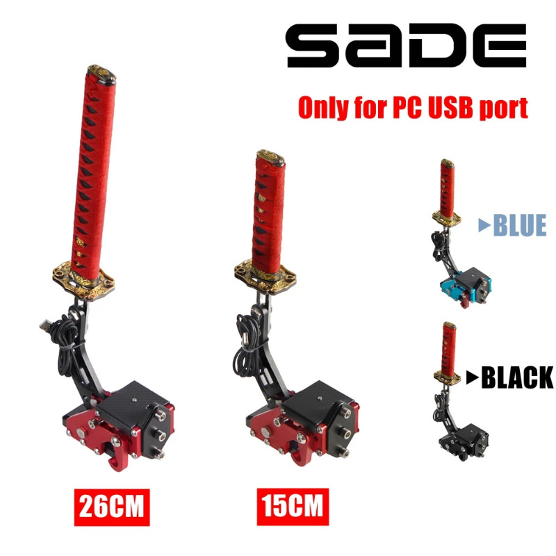 USB Katana Handbrake Square Plate Samurai Sword Peripheral PC SIM ...