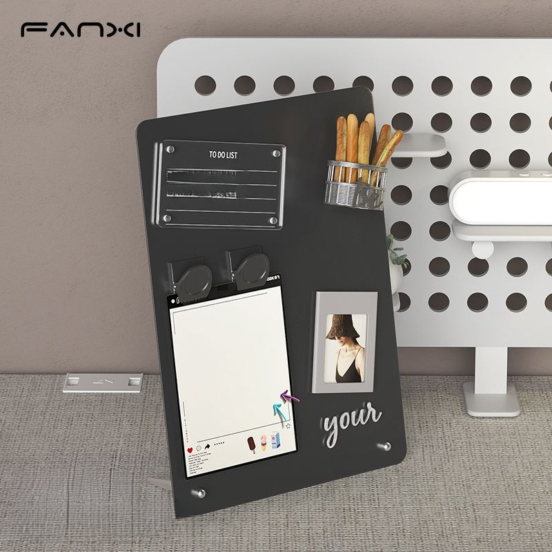 Magnetic Message Board Small & Large Size, White & Black, Desktop ...