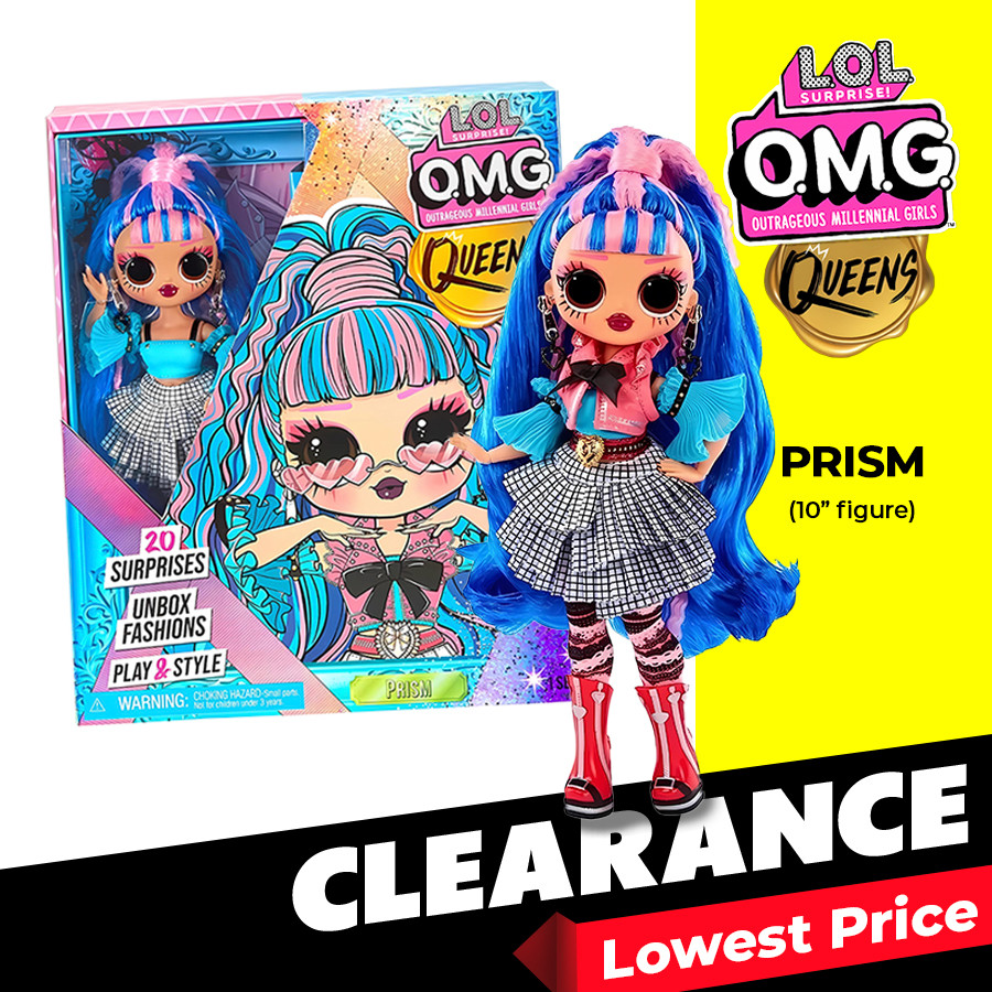 Original LOL Surprise OMG Queens Prism Fashion Doll with 20 Suprises ...