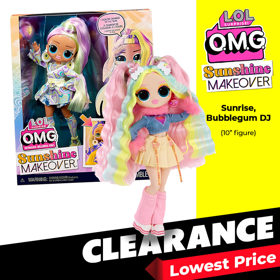 Original LOL Surprise OMG Sunshine Makeover Sunrise Bubblegum DJ ...