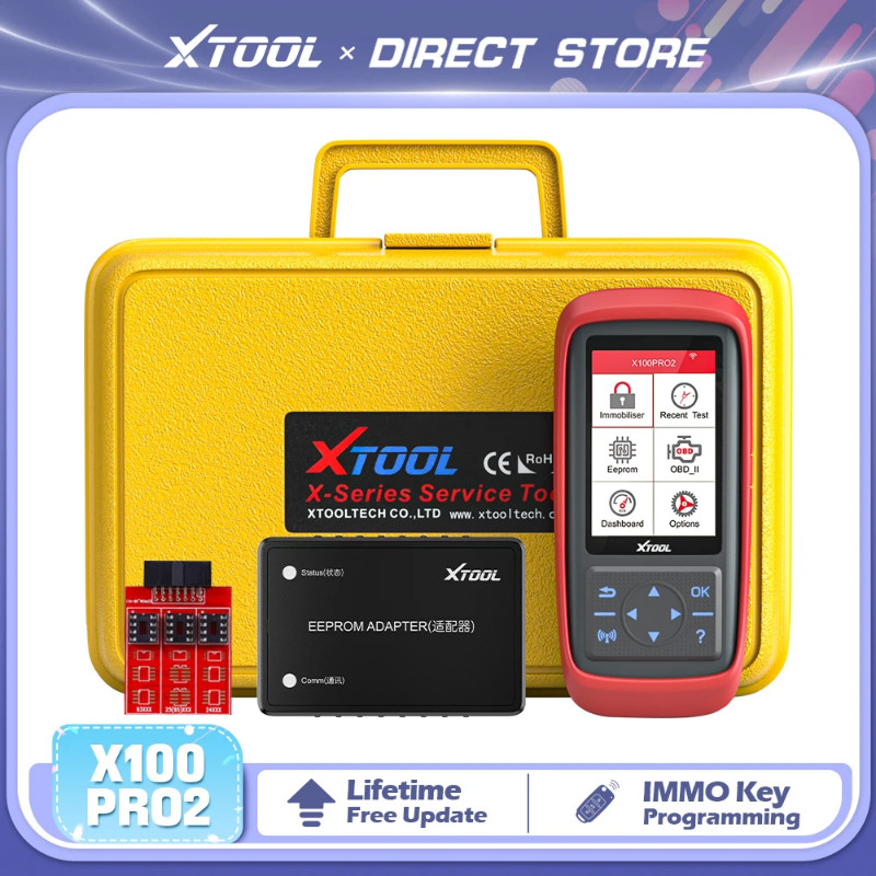XTOOL X100Pro2 Professional Car Key Programming Tools With Eeprom ...