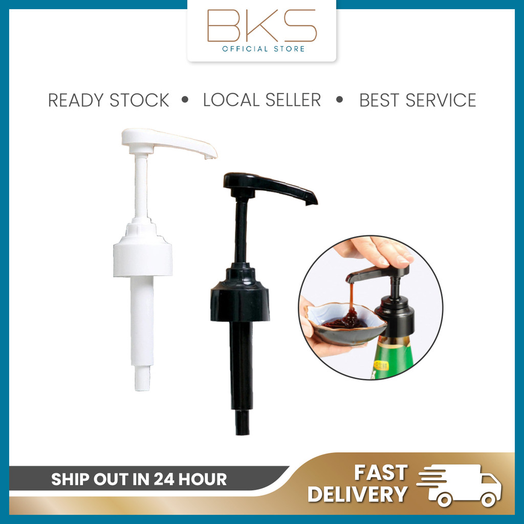Syrup Bottle Nozzle Pump Bottle Oyster Sauce Pump Tomoto Sos Pump Head Oil Sauce Dispenser ...