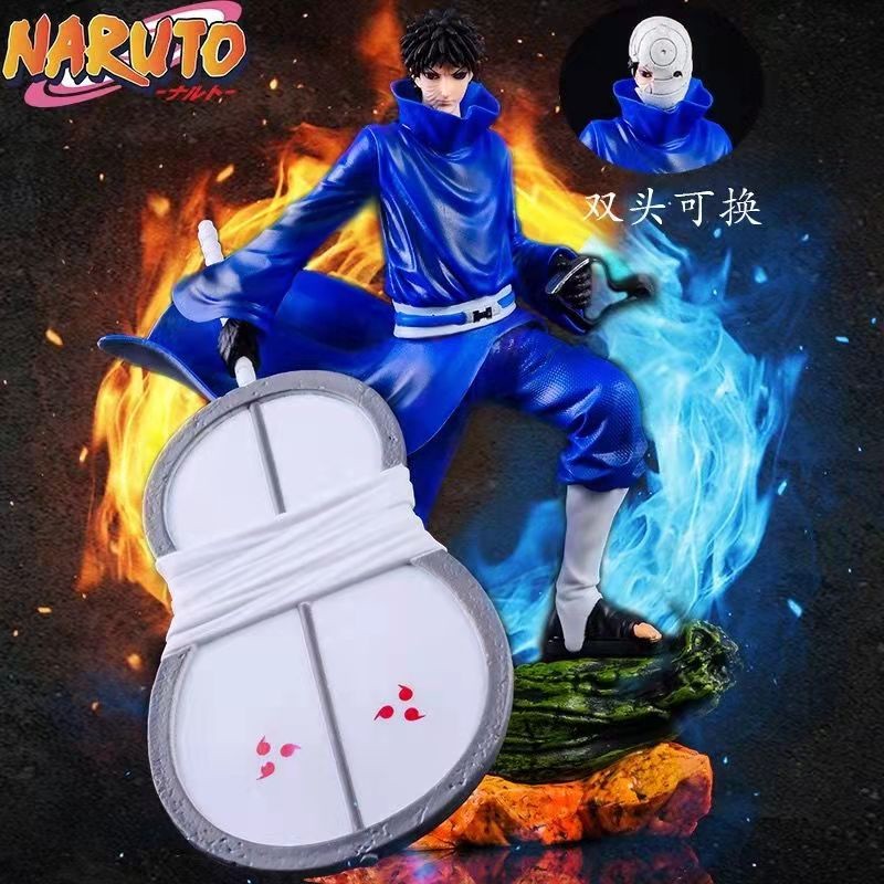 in stock NARUTO Uchiha Obito Anime figure Naruto White Mask Uchiha ...
