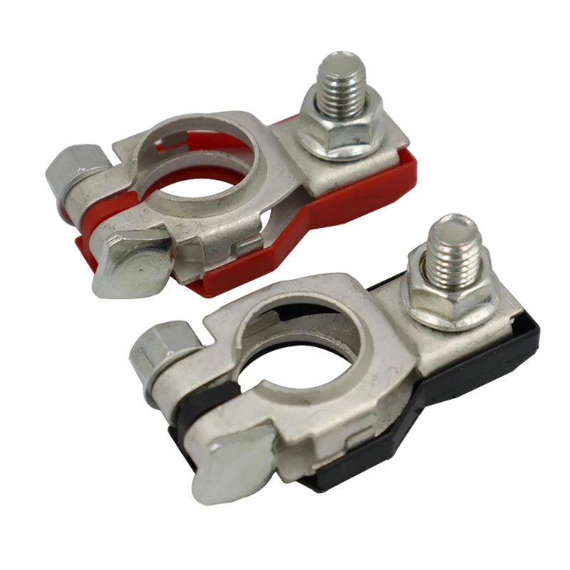 1 pair Car Positive Negative Battery Terminal Connector Set for Nissan ...