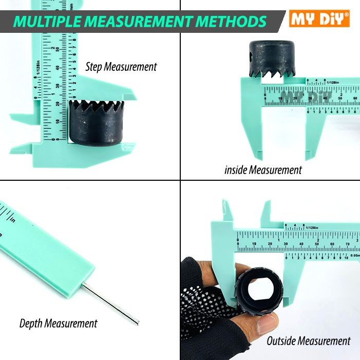 DIY Online4u - VERNIER 6inch 150mm PVC PLASTIC CALIPER 6" / 150MM / 卡尺 ...