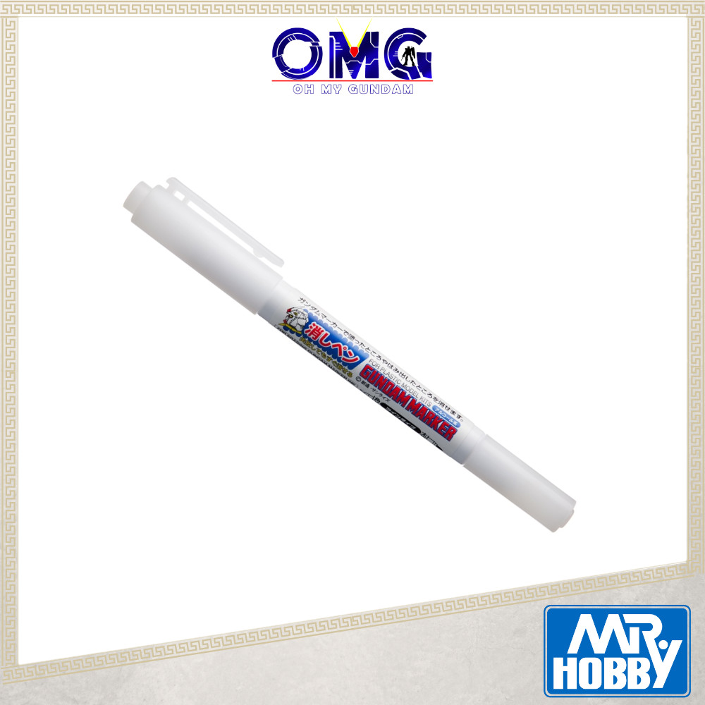 Mr Hobby Gundam Marker Eraser Pen Twin Type GM310 Lining Remover Eraser ...