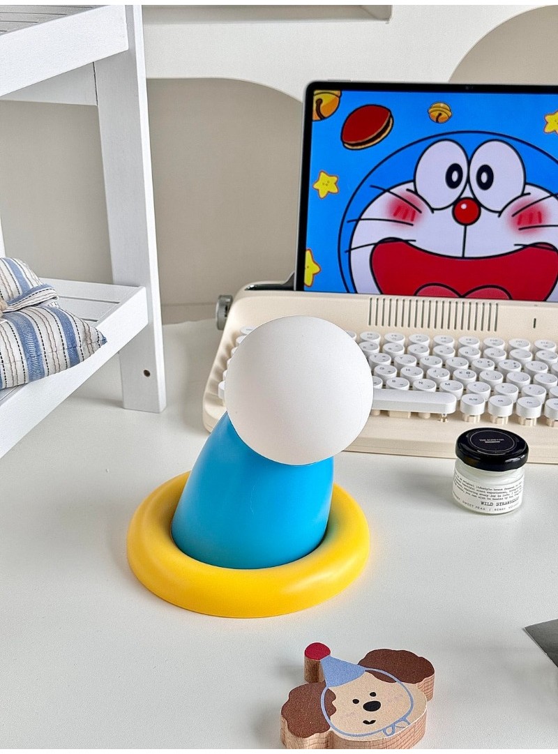 Creative Doraemon Extended Round Hand Night Light Birthday Gift Cute ...