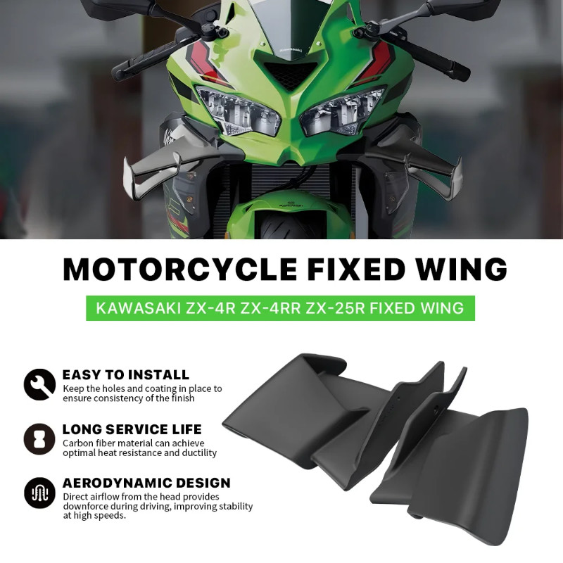 For Kawasaki ZX-4R ZX4R ZX-4RR ZX4RR ZX-25R ZX25R 2020-2024 Motorcycle ...