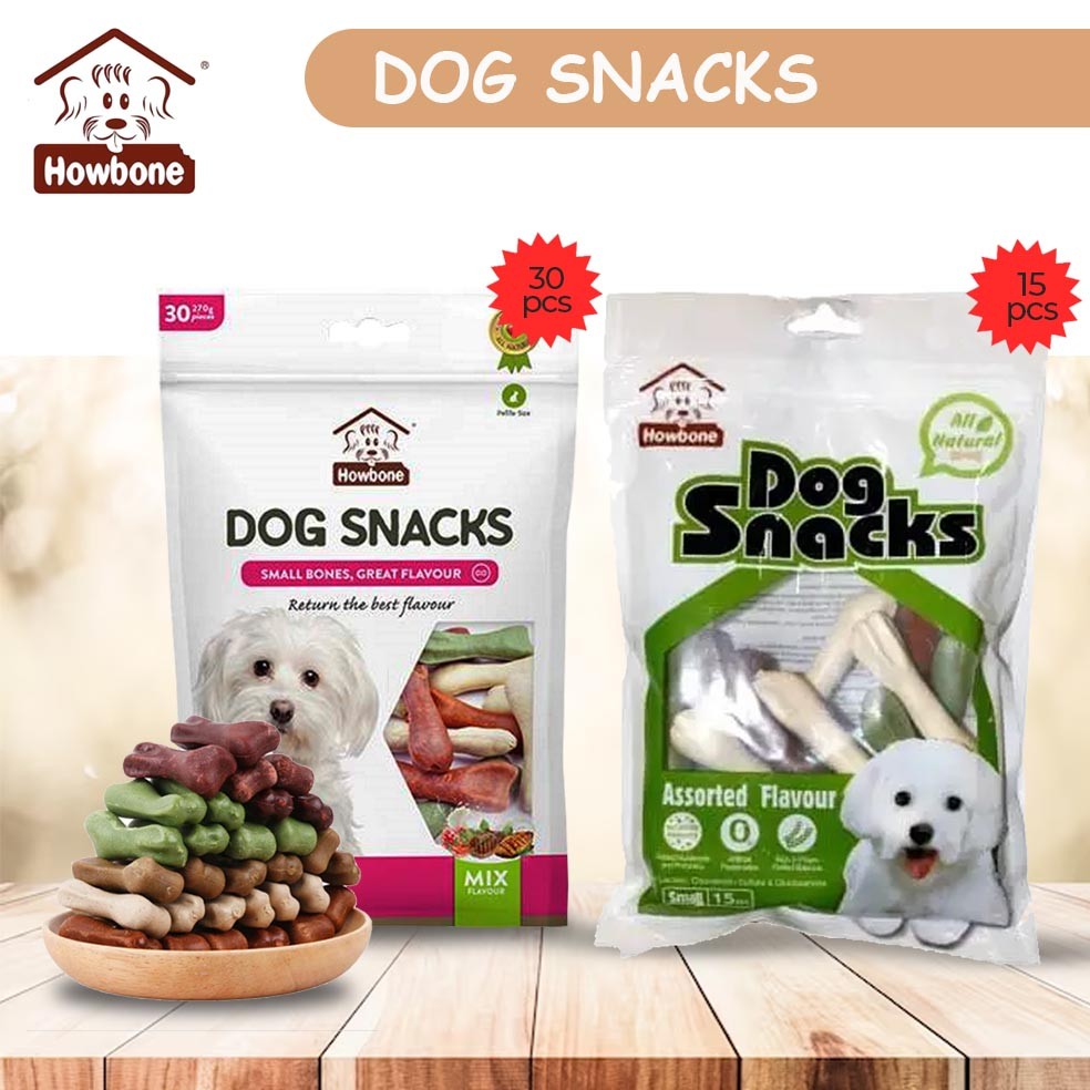Howbone Dog Snack Grinding Mix Bone Small Bone Great Flavor 30/15pcs ...