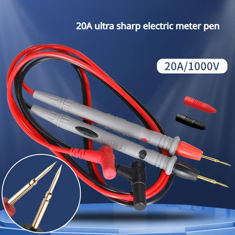 Measuring Probe Wire Extra Pointed Probe Fine Pointed 1000V 20A Gold ...