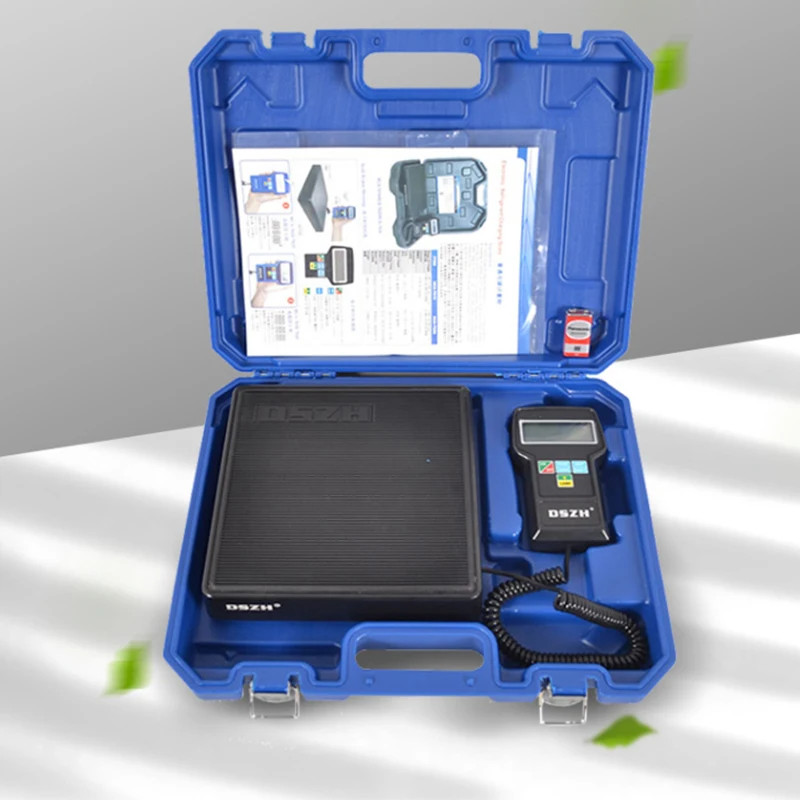 Portable Digital A/C Refrigerant Freon Charging Weight Scale Electronic ...