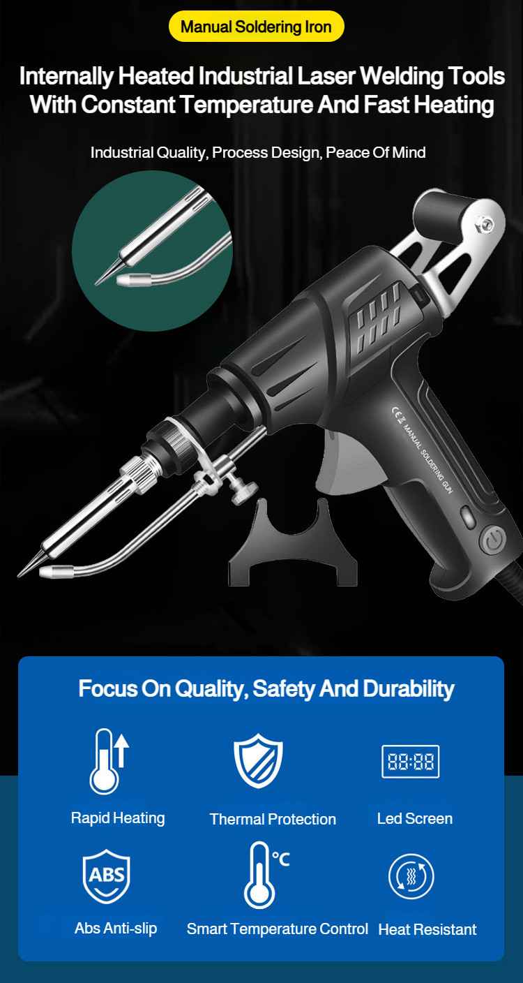 【On Sale】[Internally Heated Industrial Laser Welding Tools]Hand Held ...