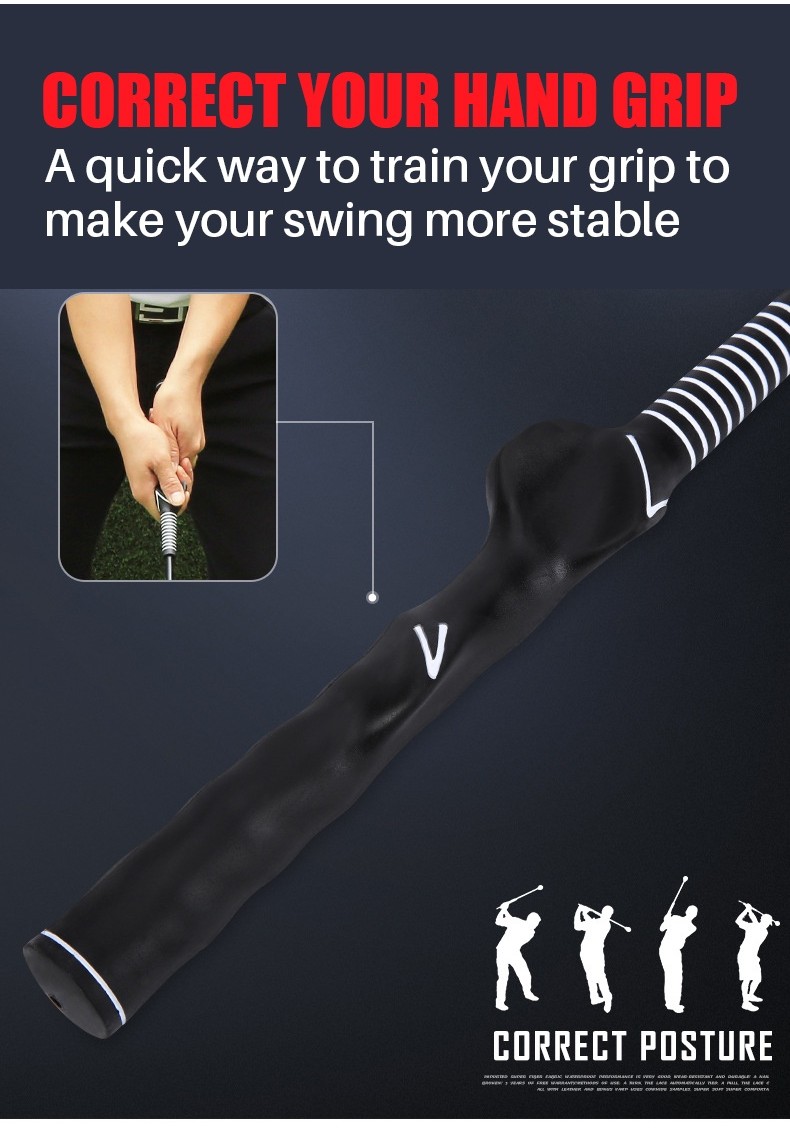 PGM Golf Swing Training Stick Beginner Power Practice Golf Swing ...