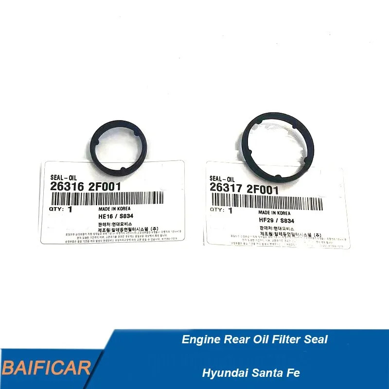 Baificar Brand New Genuine Engine Rear Oil Filter Seal 26316-2F001 ...