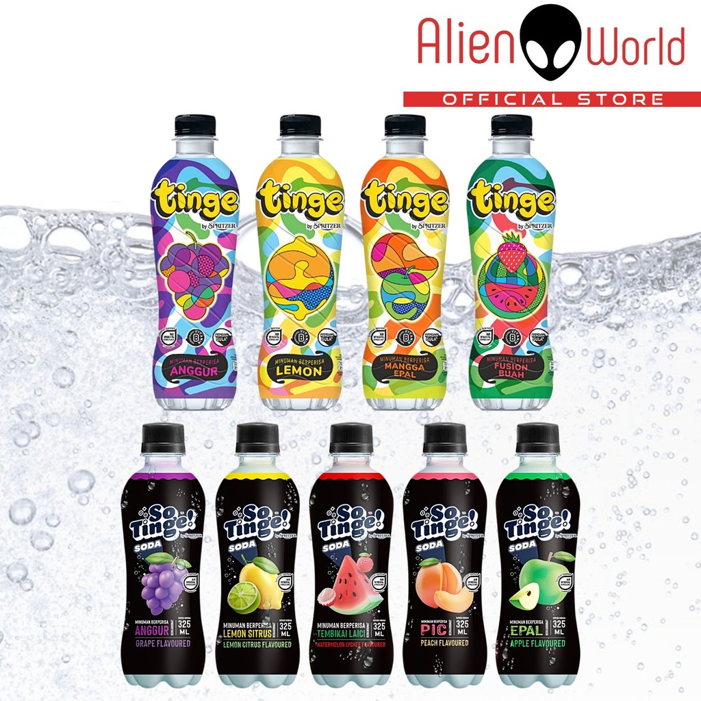 Refreshing Spritzer So Tinge Carbonated Fruit Flavour Drinks SoTinge ...