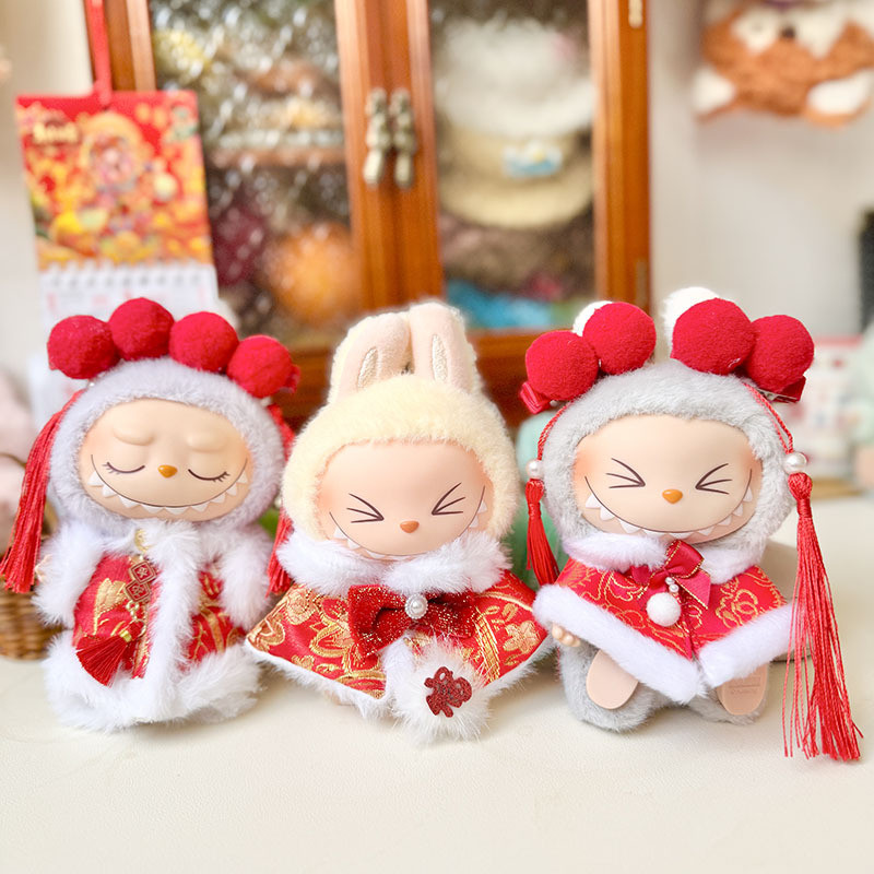 Labubu CNY Clothes Dolls Clothing Labubu Clothes V2 Labubu Macaron ...