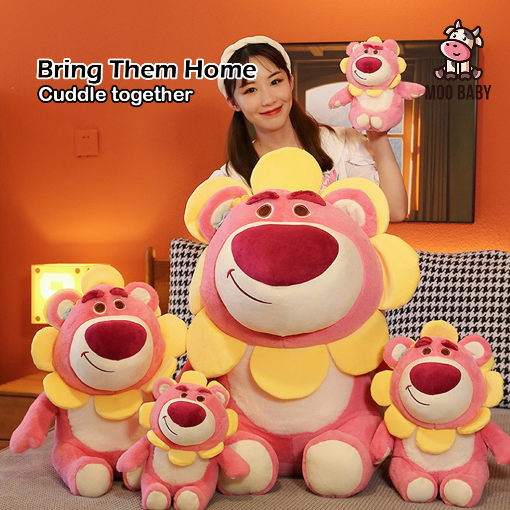 ⭐Moo Baby Patung Lotso Besar Lotso Bear Lotso Plushie Barang Lotso ...