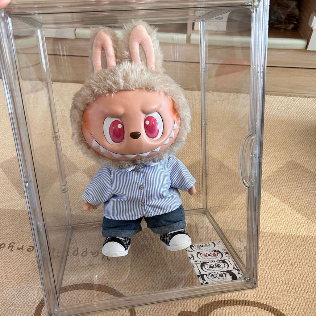 【Ready Stock】acrylic display box large popmart storage box Applicable ...