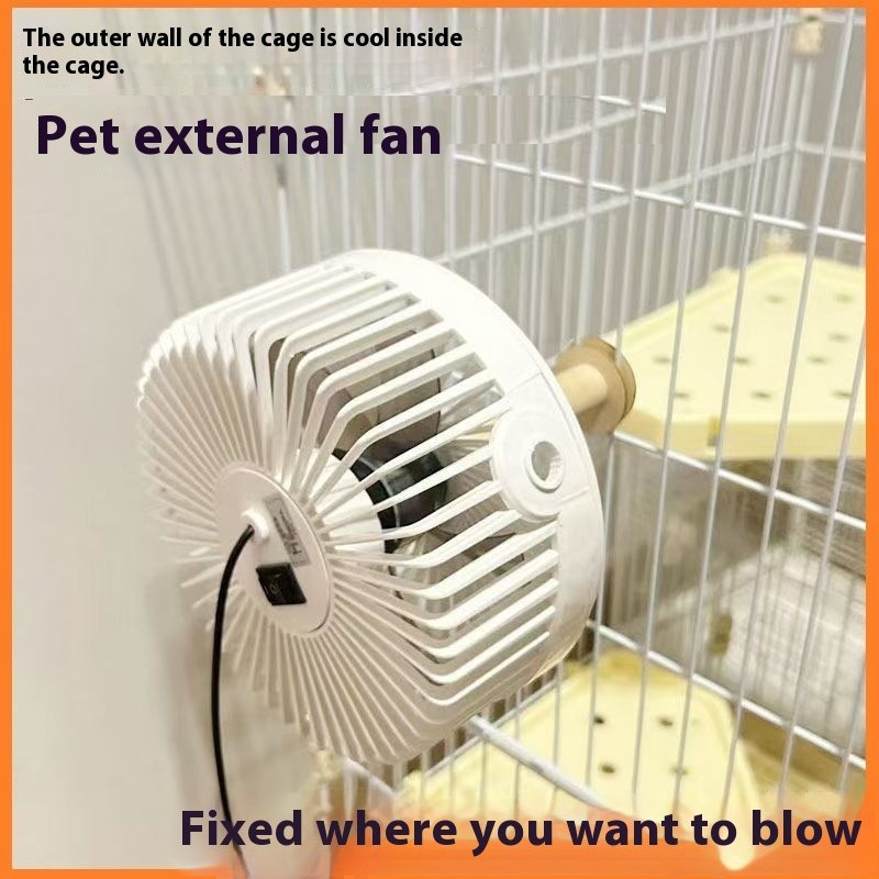 Rabbit Guinea Pig Hamster Golden Silk Bear Summer Cooling Fan Small ...