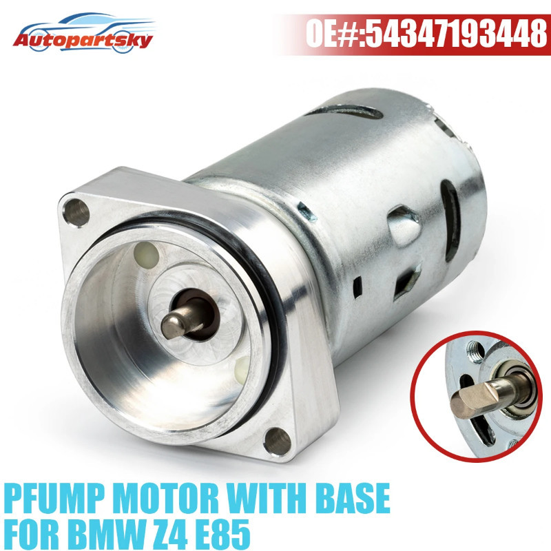 New Pump Motor + Base For BMW Z4 E85 Convertible Top Hydraulic Roof ...