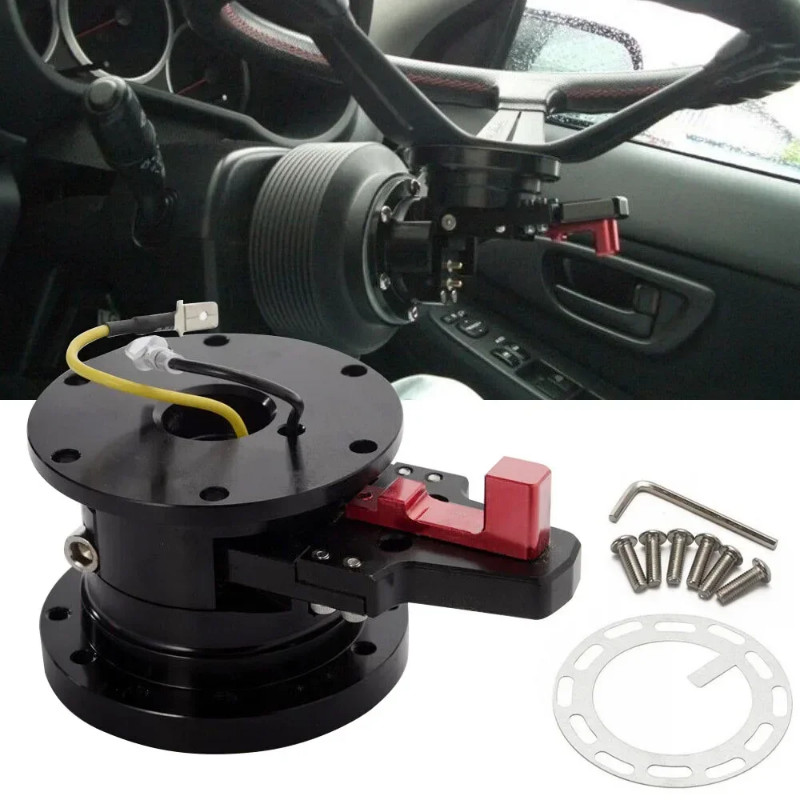 Quick Release Ball Lock System Steering Wheel Hub Flip Up Tilt System ...