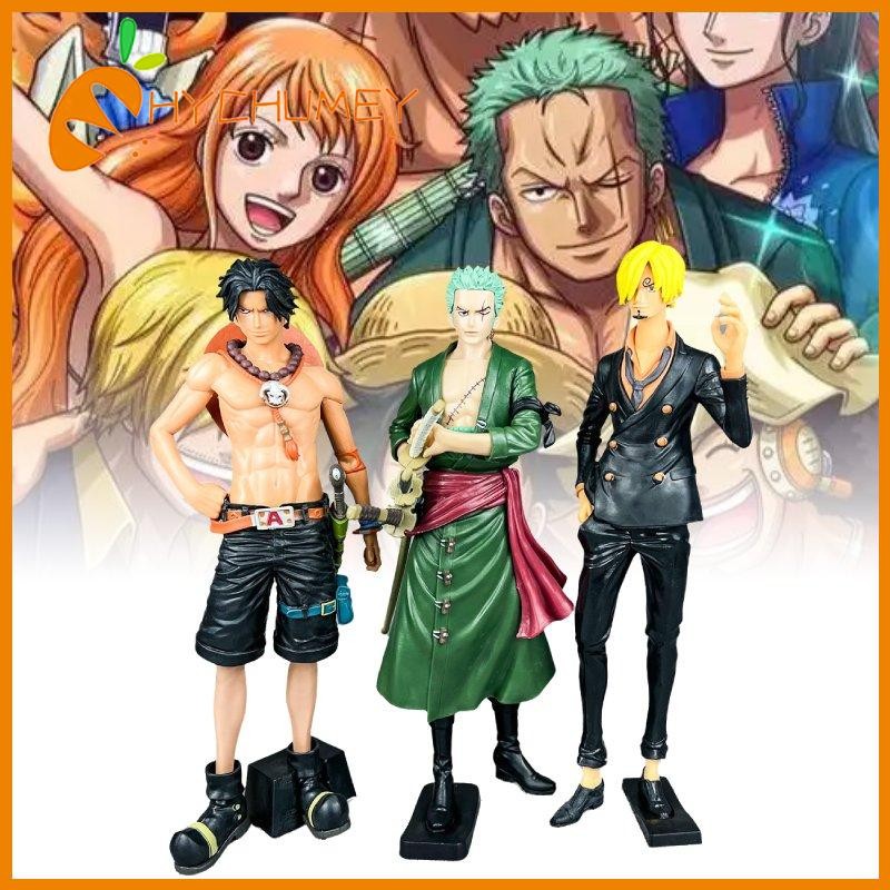 Pvc Anime Unique Character Models Featuring Confident Zoro Ace Sanji ...