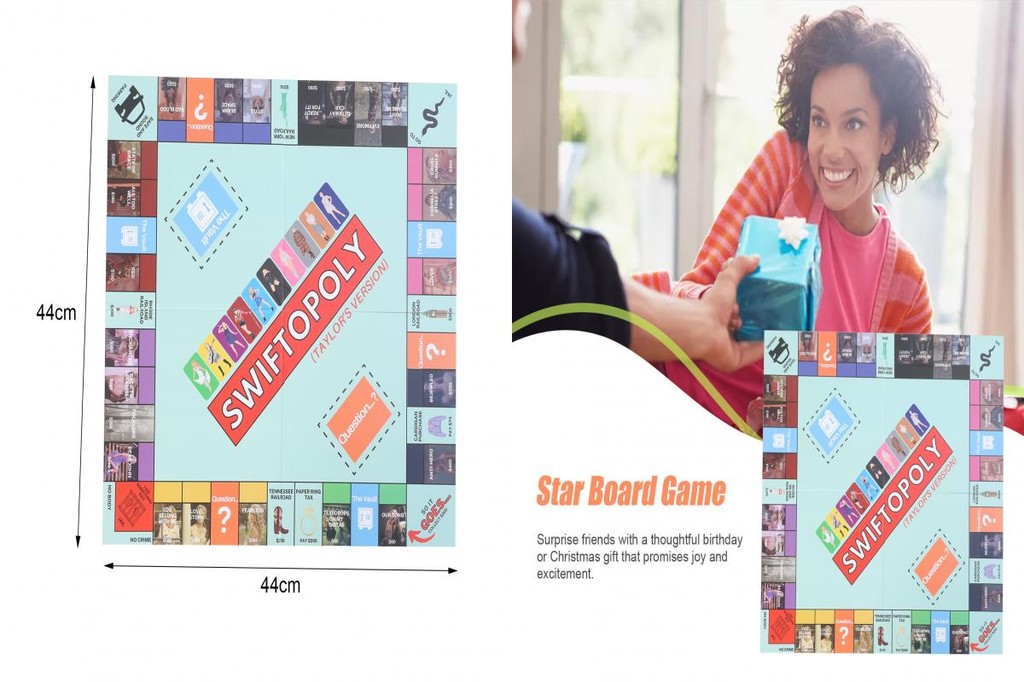 SL| Star Board Game Fan Game Musical Star Themed Board Game Fun Family ...