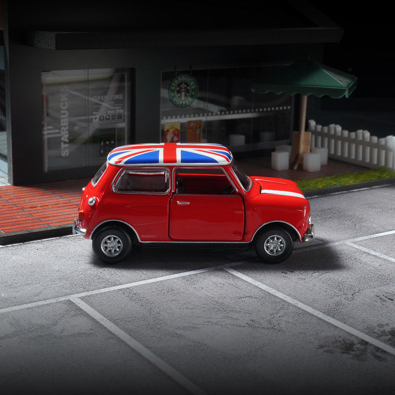 Weiying TINY 1: 50 BMW MINICOOPER MK1 Union Jack Red Simulation Alloy ...