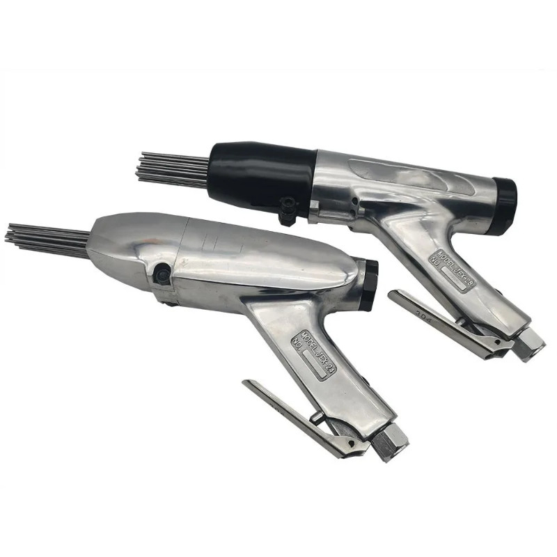 JEX-24 Pneumatic Needle Derusting Gun JEX-28 Rust Removal Air Needle Scaler Pneumatic Jet Chisel ...