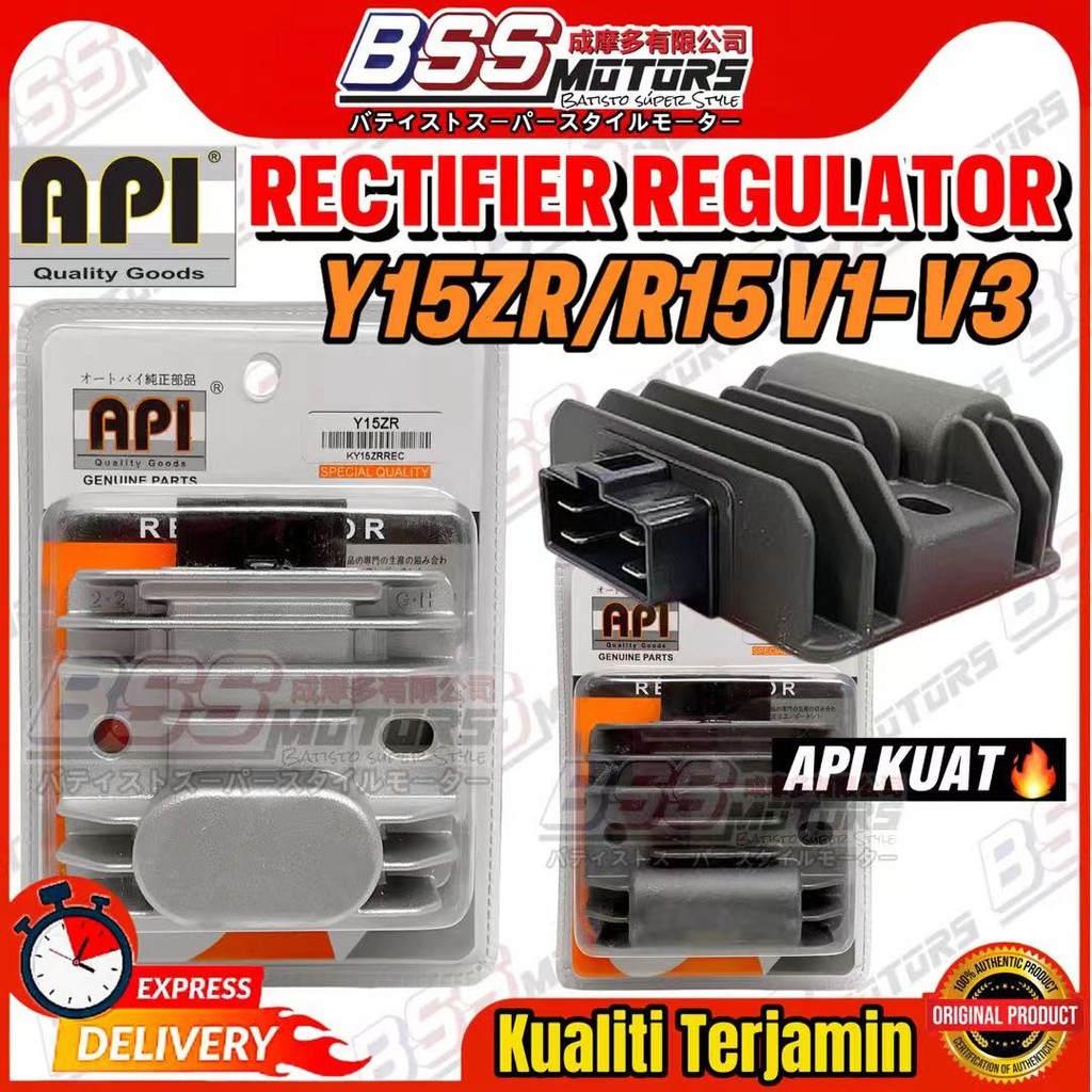 Y15ZR Rectifier & Regulator Katab Lampu Yamaha Y15 ZR V1 V2 Y15 R15 V1 ...