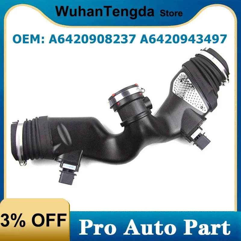 A6420908237 A6420943497 A6420946397 Engine Air Duct Hose Assembly With ...