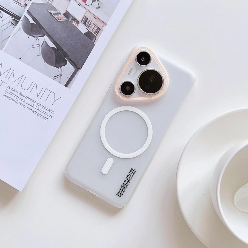Ultra Thin Magnetic Wireless Charge Phone Case for Huawei Pura 70 Pro Plus P60 P50 P40 P30 Pro ...