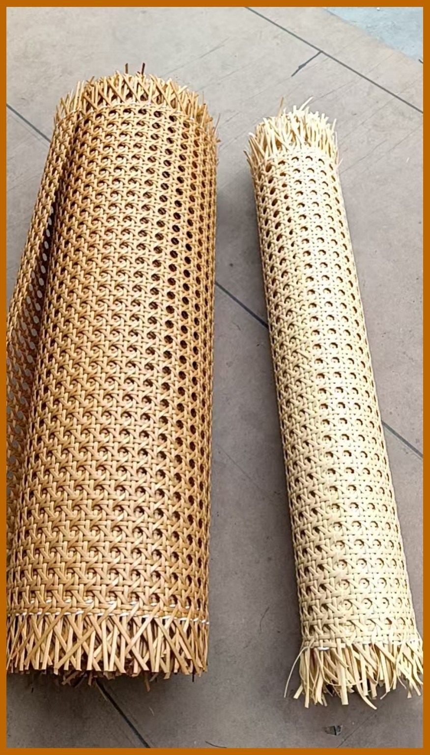 Rattan Woven Sheets 16inch/24inch Woven Rattan Sheet Seprai Rotan ...