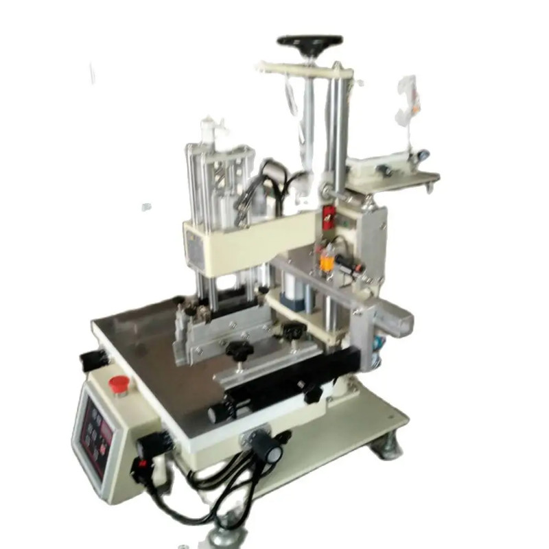 PCB board keyboard ruler screen printing machine with vacuum table ...
