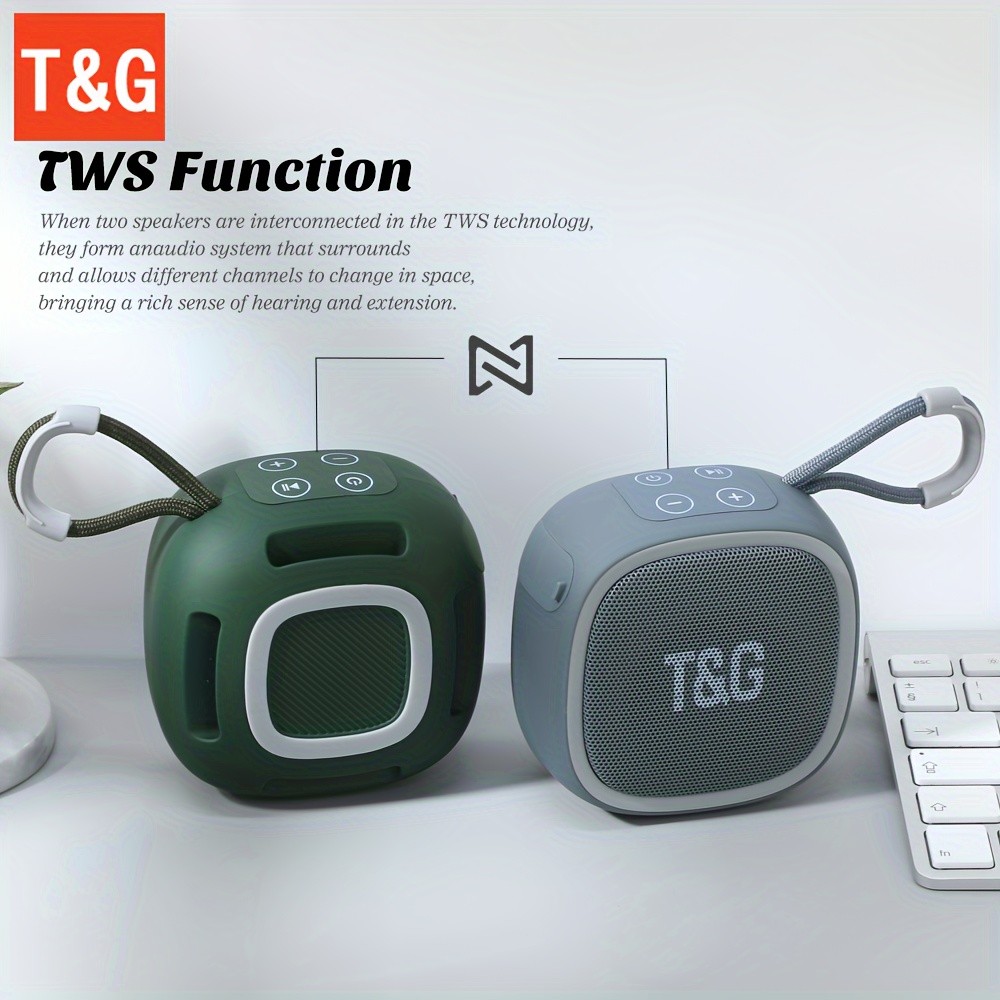 Portable Subwoofer Small Wireless Speaker, TWS Sound Box, Loudspeaker ...