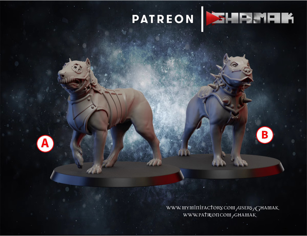 [DND Model] Reverend Goatman Tiffling Witch Witch Frenzy Hound Dog ...