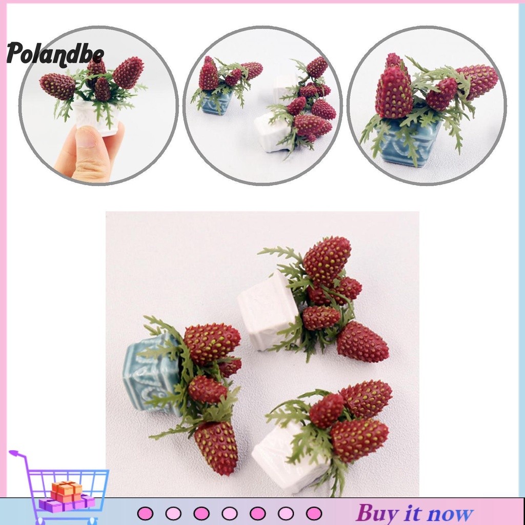 in stock pe Multifunctional Dollhouse Green Plant Miniature Model Big ...