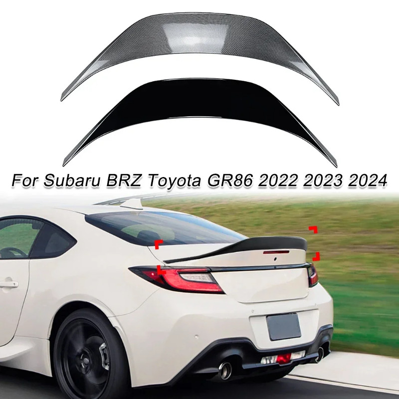 Car Tail Wing Rear Trunk Lid Spoiler Lip Body Extension Kits For Subaru ...