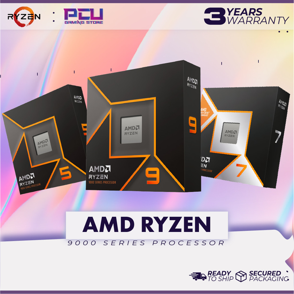 # PCU LEGACY # AMD RYZEN 5 9600X / AMD RYZEN 7 9700X 9800X3D / AMD ...