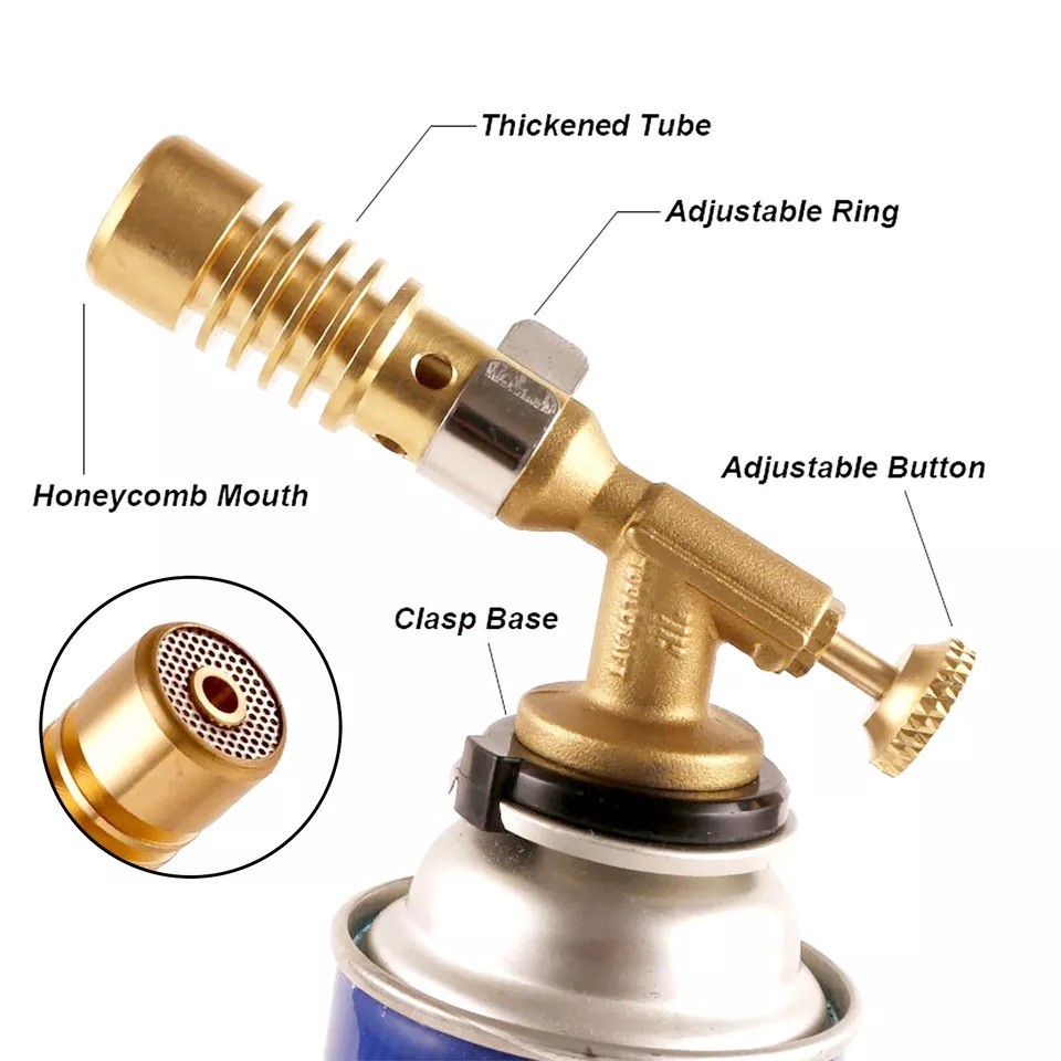 🇲🇾FREE RM50 VOUCHER🎁 MLQ Flame Gun Blow Torch Butane Gas Torch Gun ...