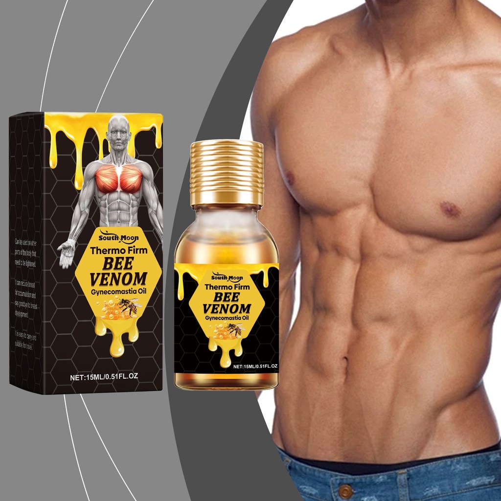 【Firming and Lifting Chest for Man】Men's Breast Care Oil/ Male Chest ...