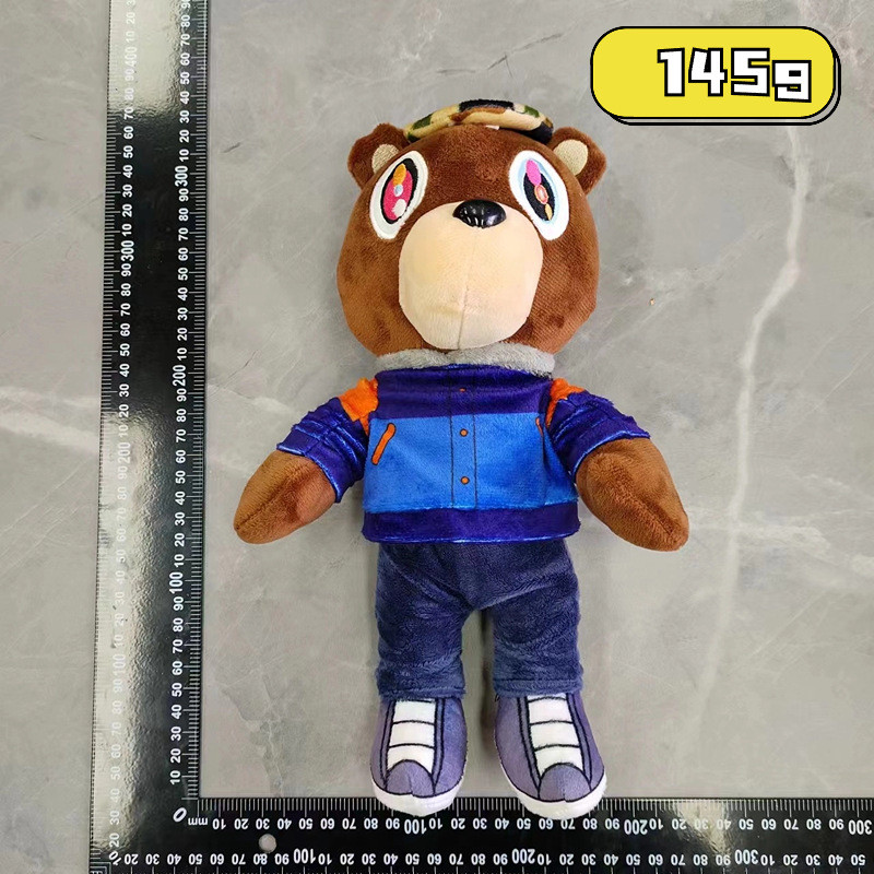 BCT Kawaii Kanye Teddybear Plush Toys Dropout Bear Teddy Toys Kanye ...