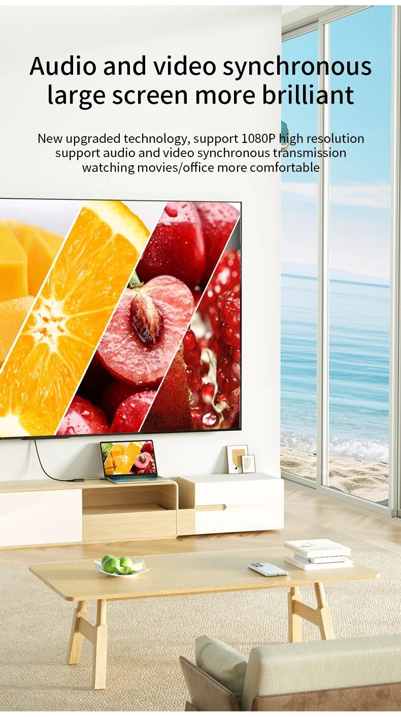 HD10 USB3.0 USB C to 2 HDMI-Compatible Female Adapter Dual 4K Display ...